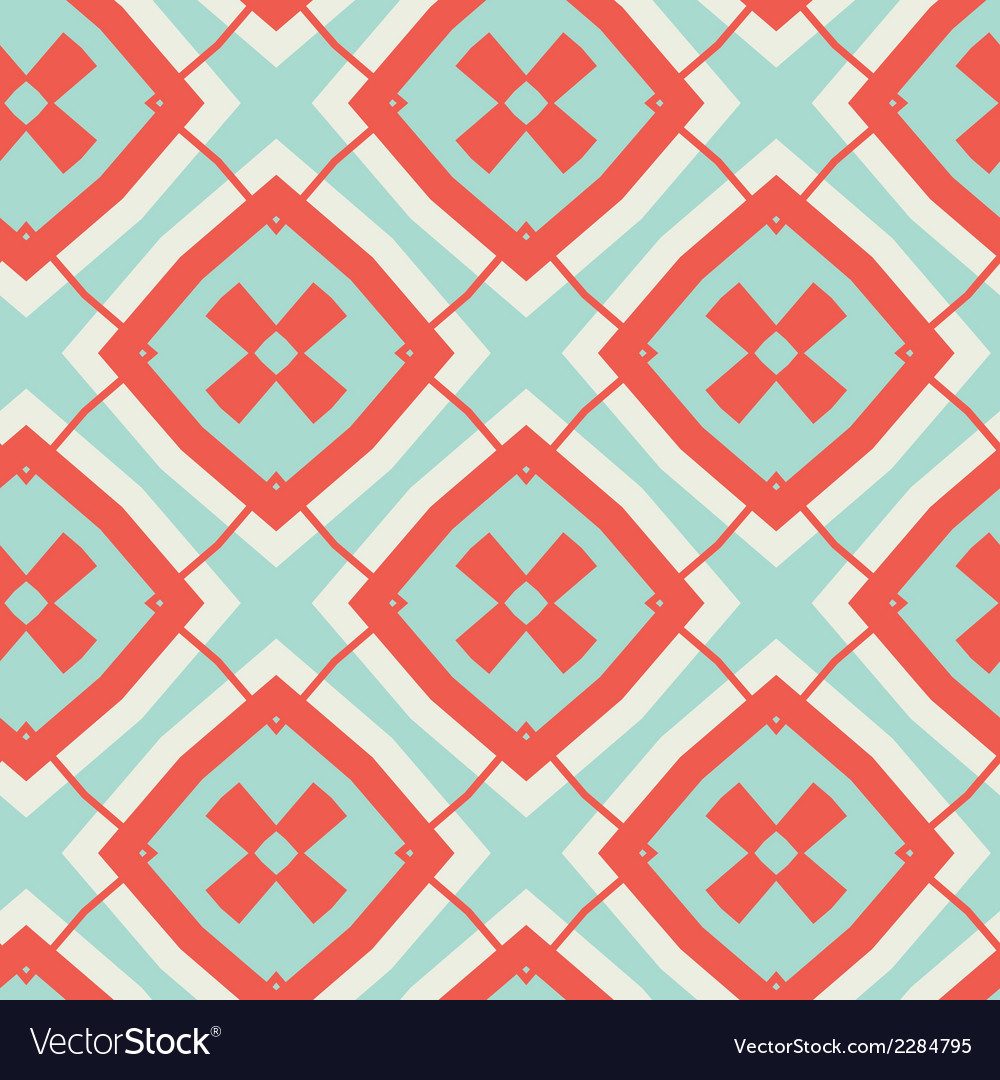 Abstract retro pattern Royalty Free Vector Image