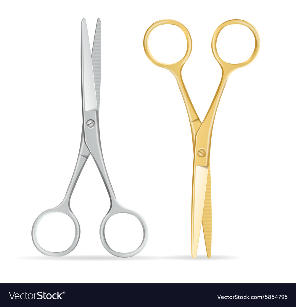Scissors set Royalty Free Vector Image - VectorStock