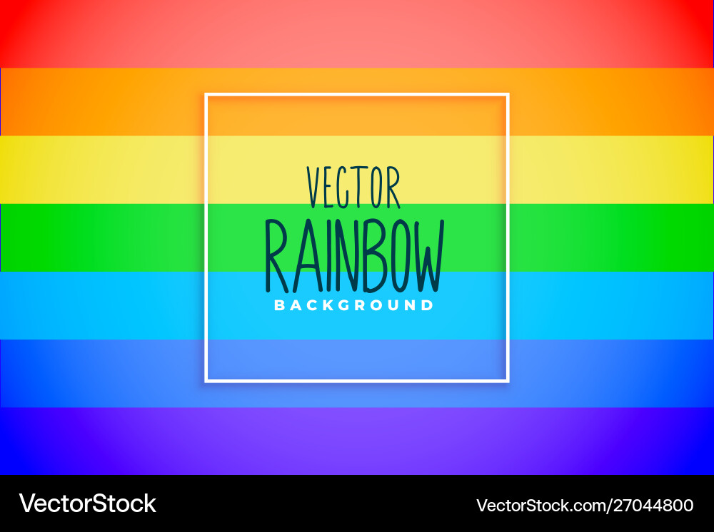 Colorful rainbow shades background with linear Vector Image