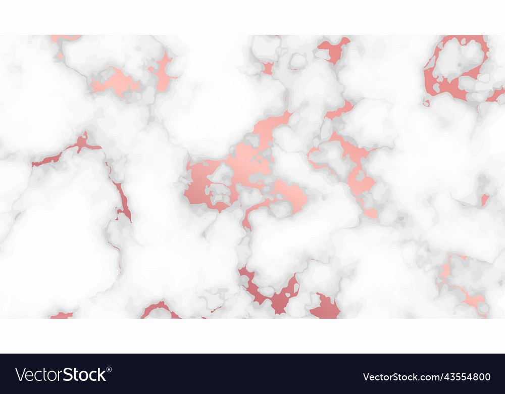 Rose gold marble texture background Royalty Free Vector