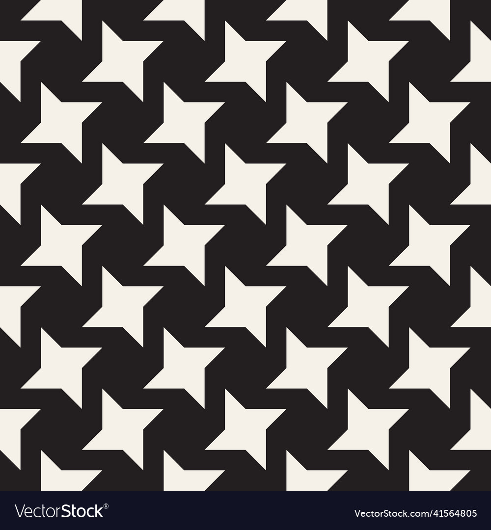 Seamless pattern repeating geometric elements Vector Image