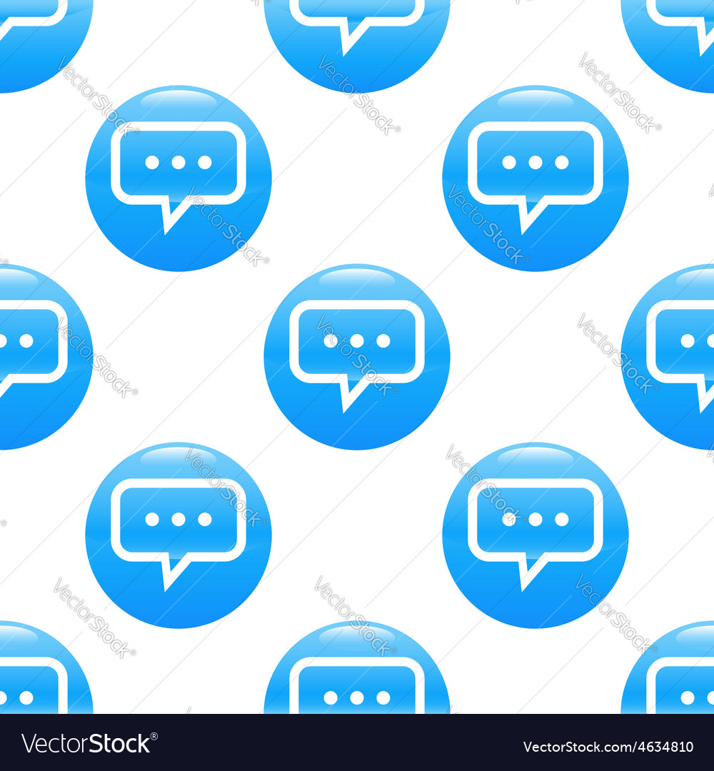 Typing message sign pattern Royalty Free Vector Image