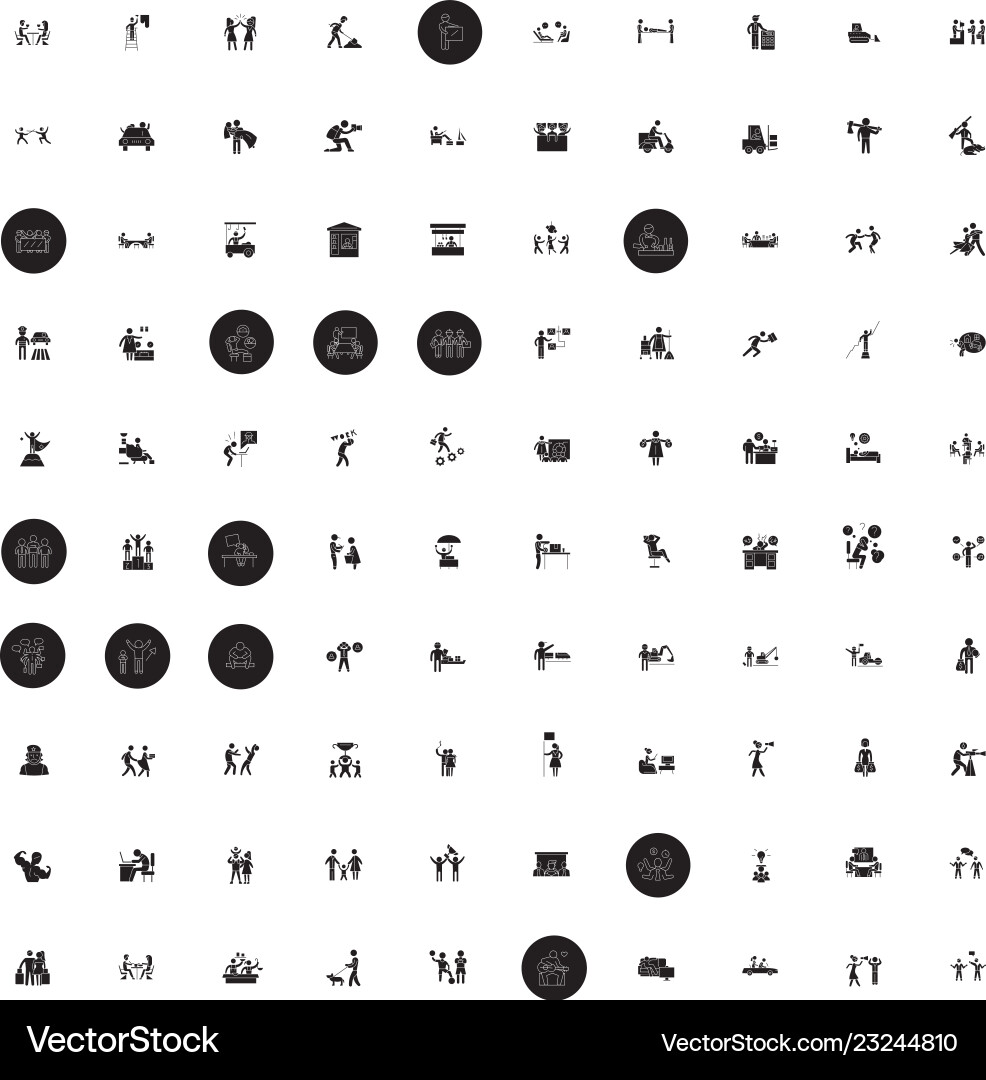 Woman rights black concept icon Royalty Free Vector Image