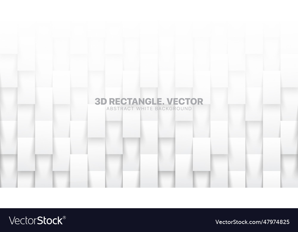 3d rectangles conceptual sci-fi technology Vector Image