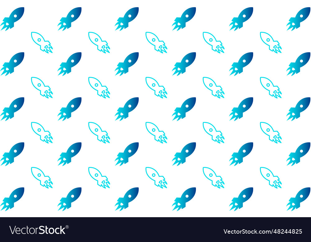 Abstract startup launch pattern background Vector Image