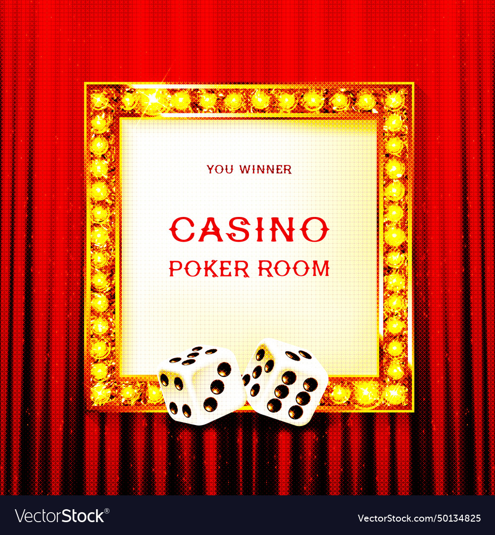 Frame with glowing shiny led light bulbs Vector Image