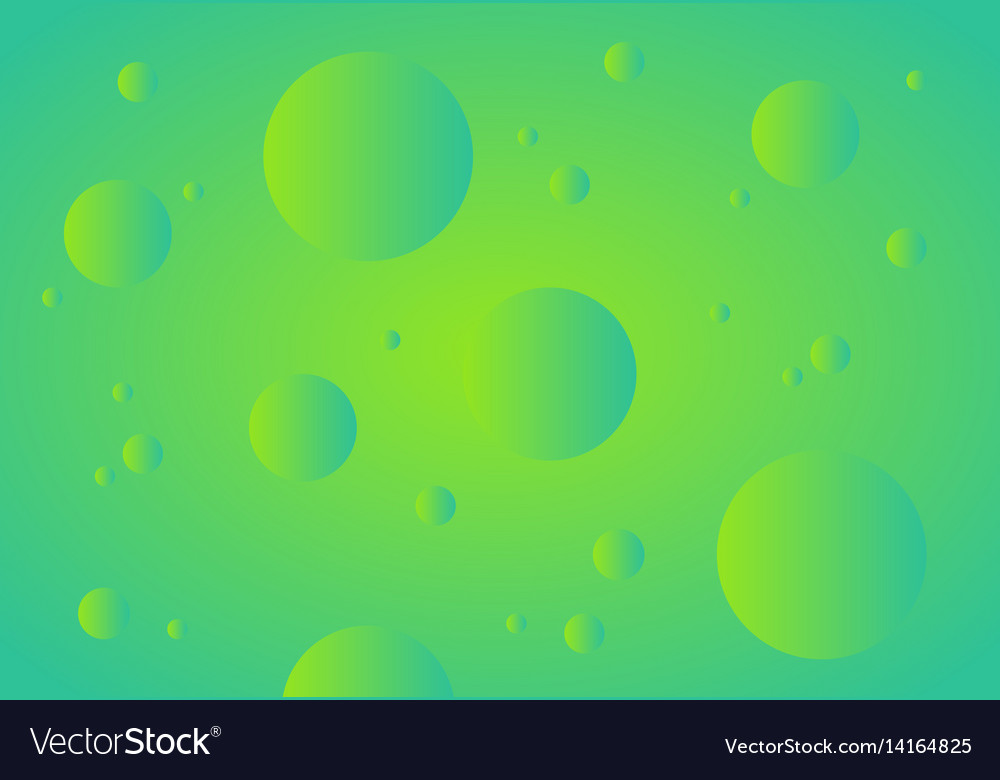 Green abstract technology background gradient Vector Image
