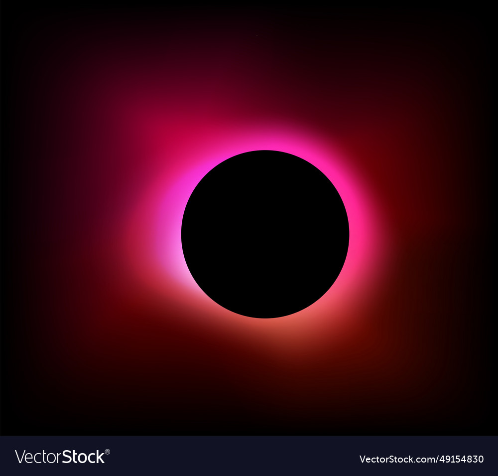 Round gradient background circle light Royalty Free Vector