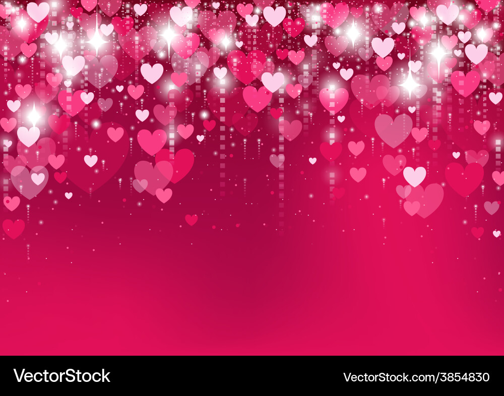 Valentines day background Royalty Free Vector Image