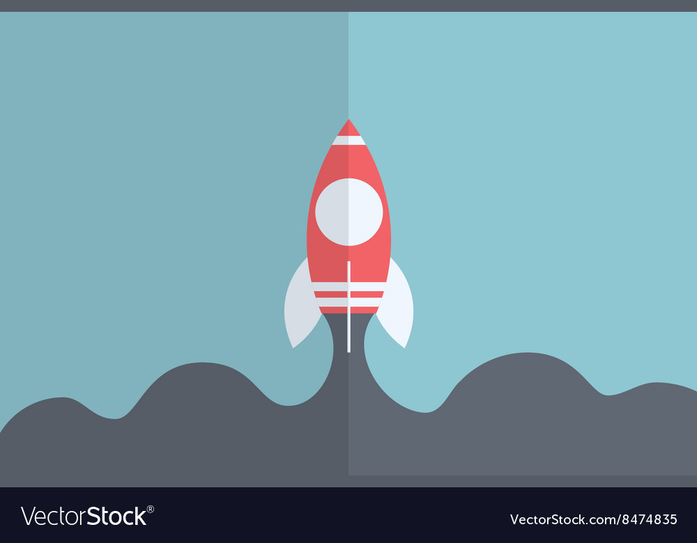 Start up design Royalty Free Vector Image - VectorStock