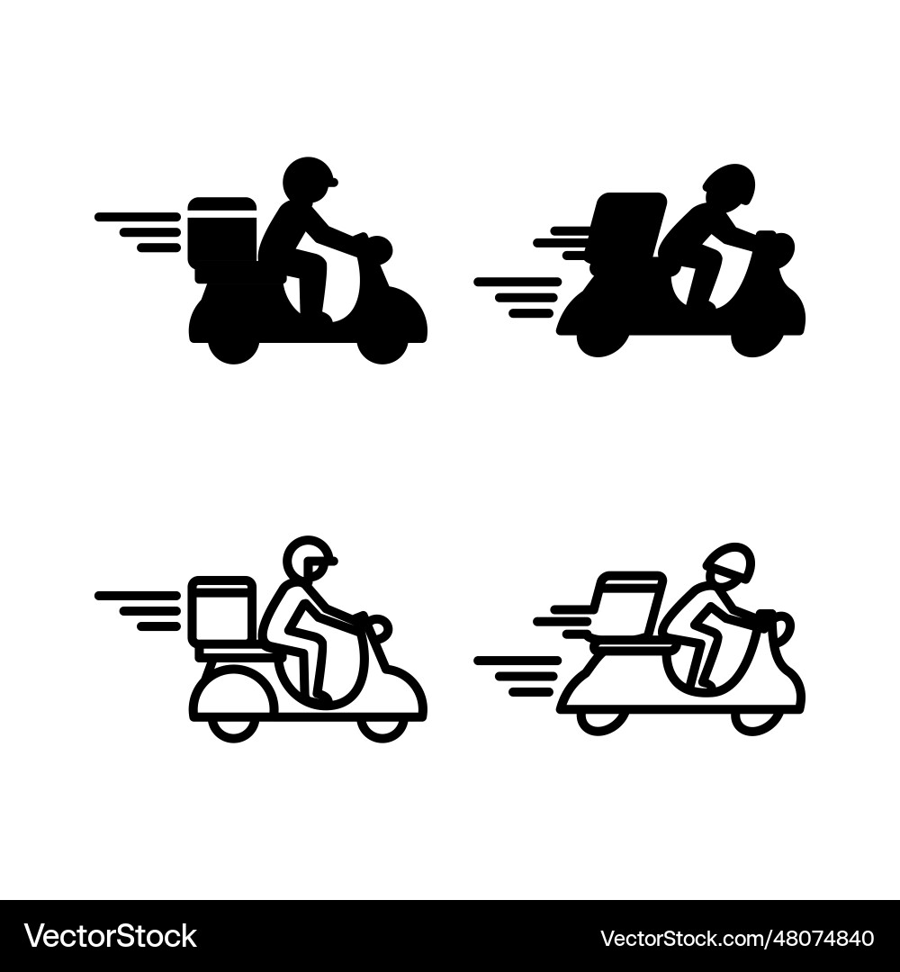 Delivery icon shipping fast delivery icon Vector Image
