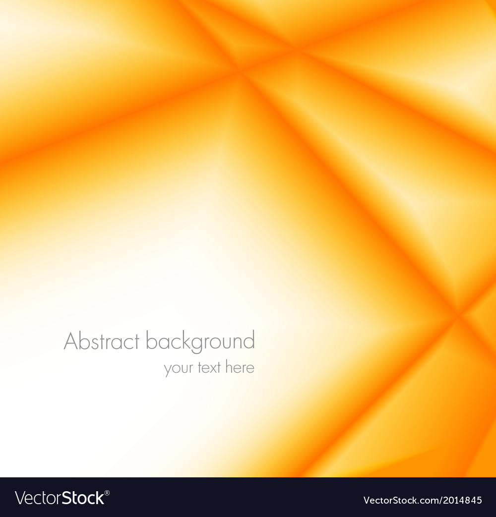 Abstract orange background Royalty Free Vector Image