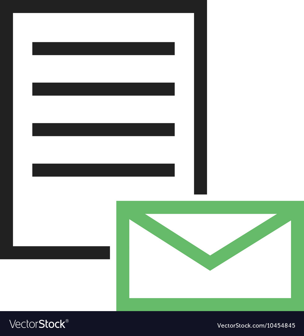 Email documents Royalty Free Vector Image - VectorStock