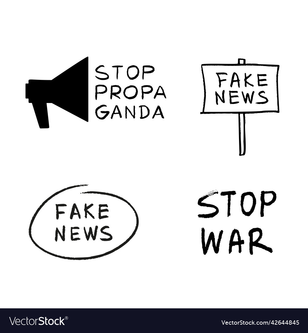 Fake news Royalty Free Vector Image - VectorStock Fake news Royalty Free Vector Image - VectorStock