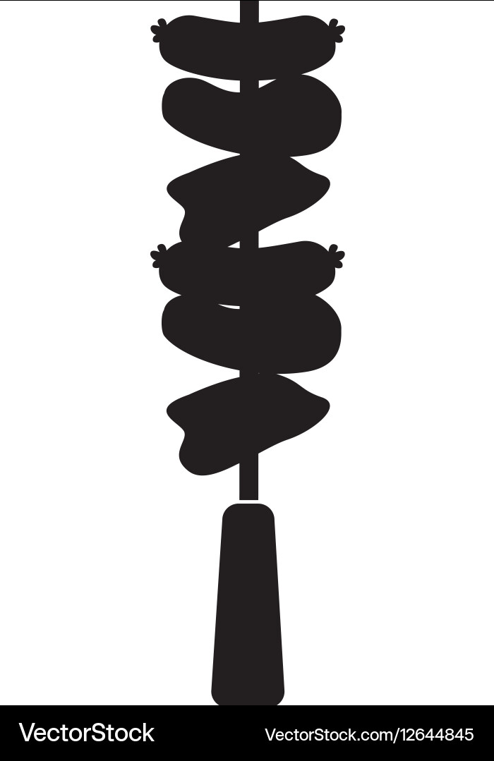 Meatloaf fast food icon Royalty Free Vector Image