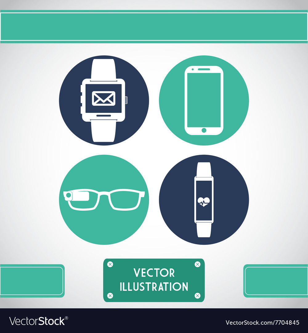 Technology icon design Royalty Free Vector Image