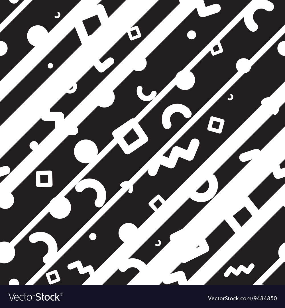 Seamless pattern geometric shapes Royalty Free Vector Image