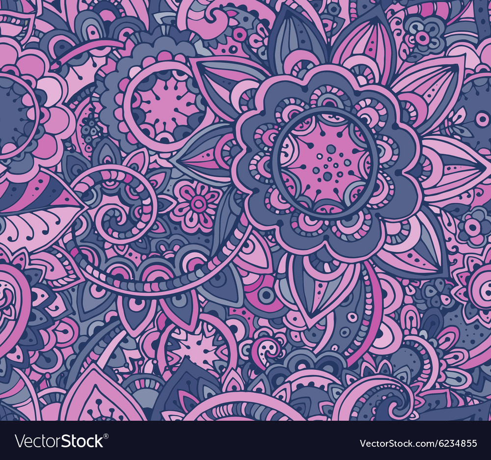 Seamless colorful floral pattern Royalty Free Vector Image Seamless colorful floral pattern Royalty Free Vector Image