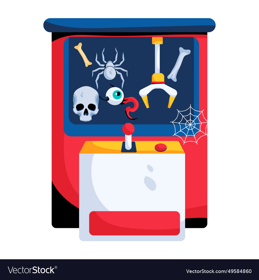 Claw machine Royalty Free Vector Image - VectorStock