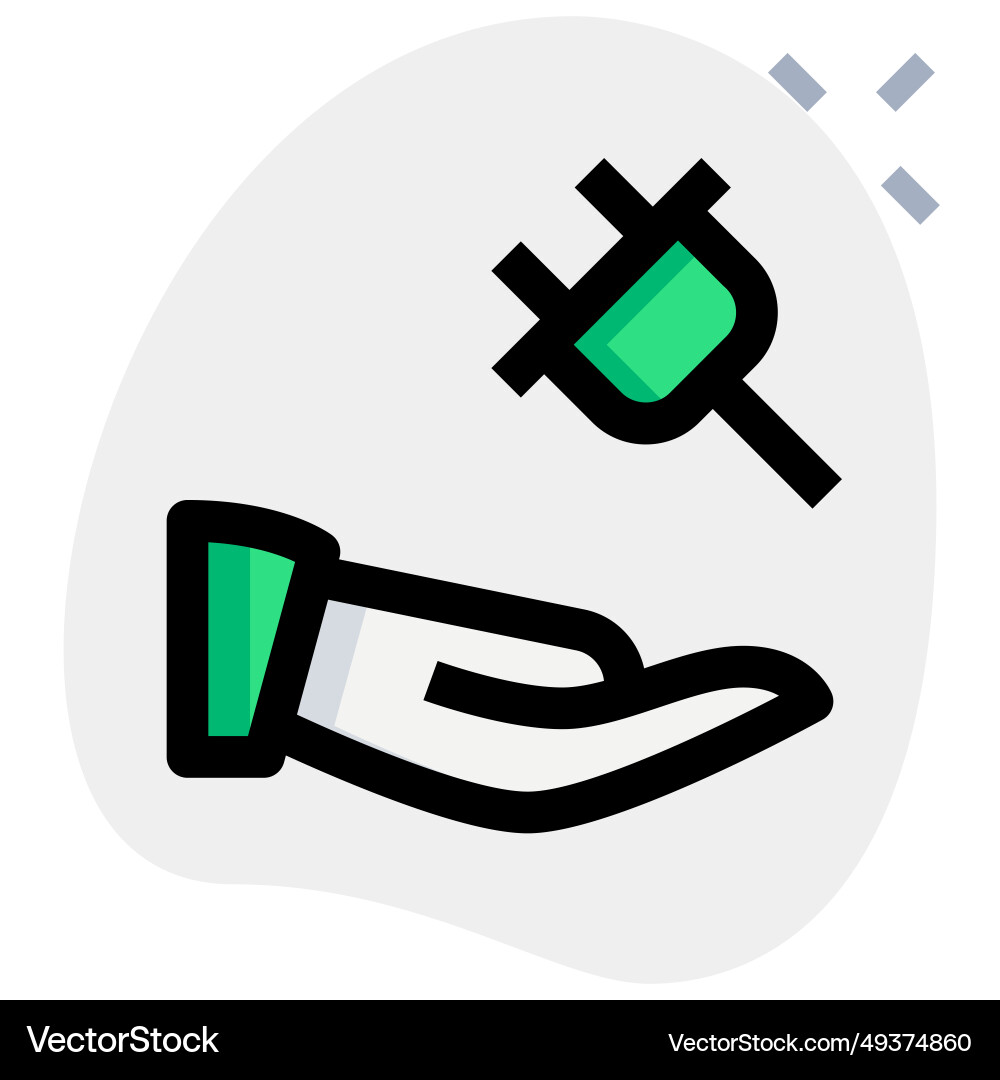 Distribution and sharing of electrical power Vector Image