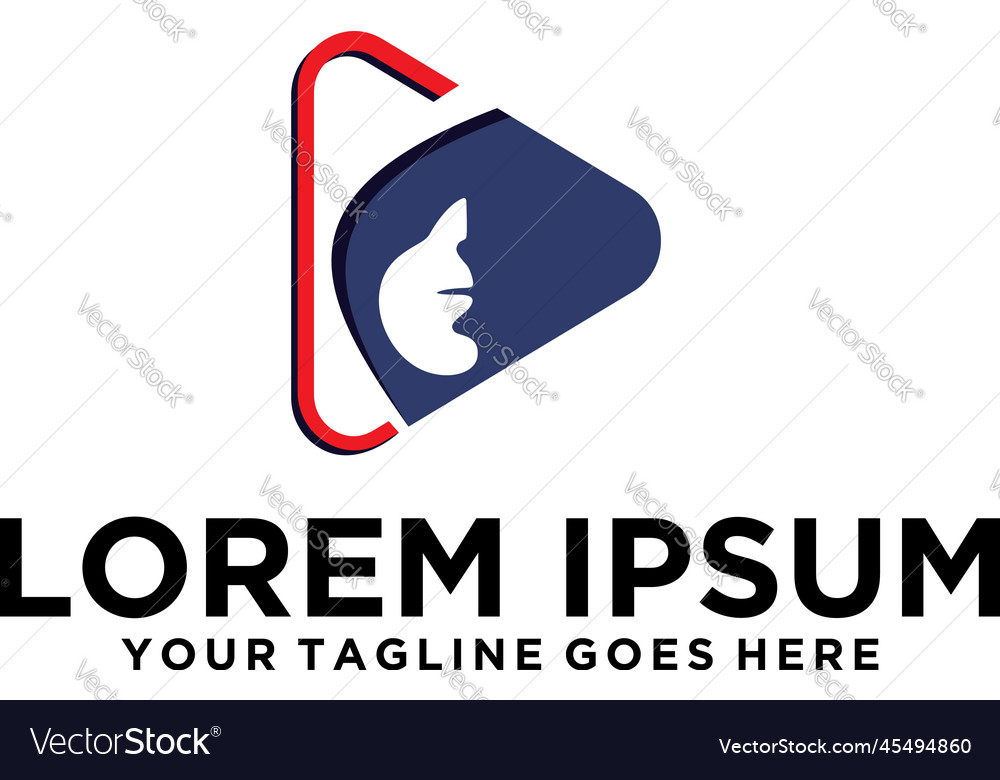 Hacker coding programmer logo design Royalty Free Vector