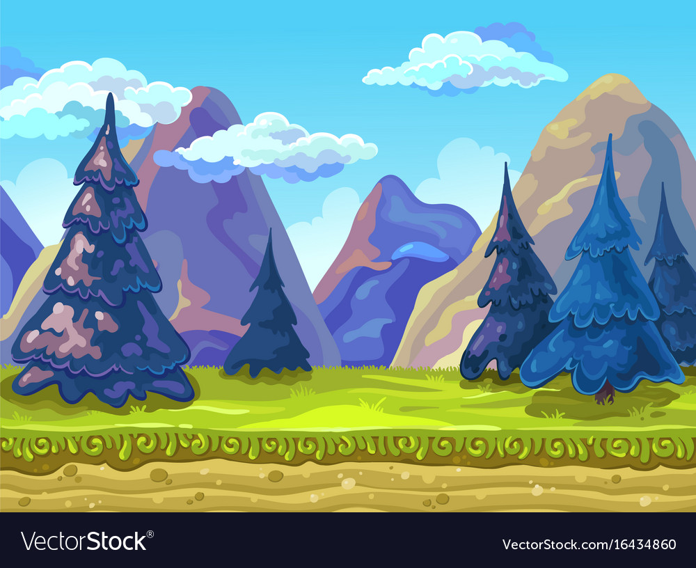 Landscape Royalty Free Vector Image - VectorStock