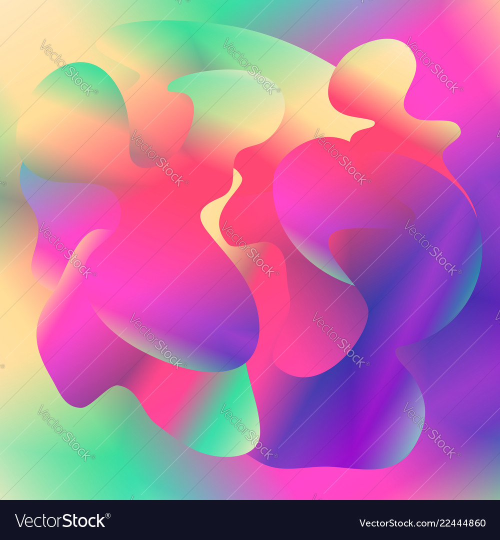 Multicolor abstract gradient background Royalty Free Vector