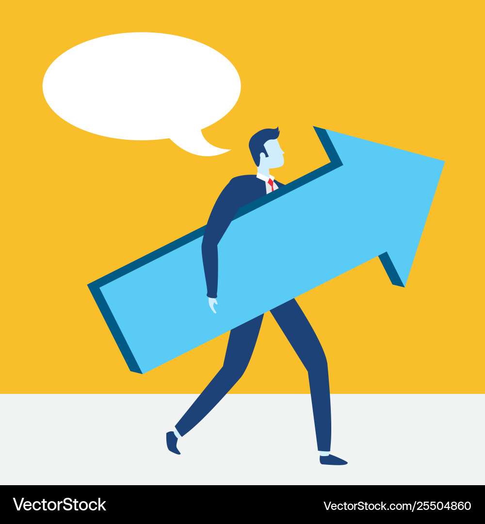 People business success Royalty Free Vector Image