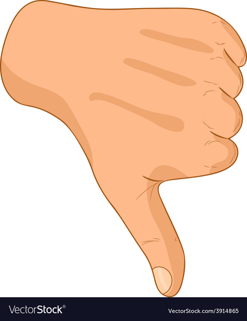 Bad sing Royalty Free Vector Image - VectorStock