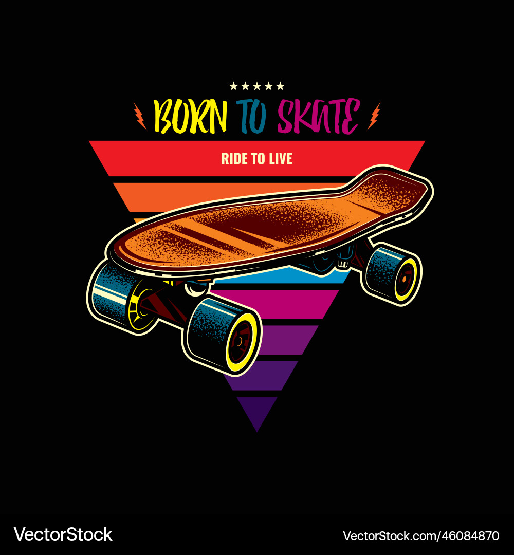 Skateboard Royalty Free Vector Image - VectorStock
