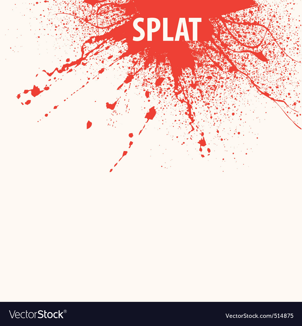 Splash background Royalty Free Vector Image - VectorStock