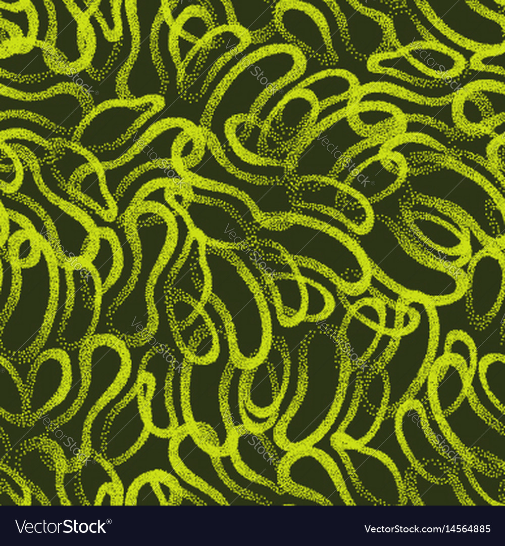 Abstract Stippled Weird Seamless Pattern Vector Image