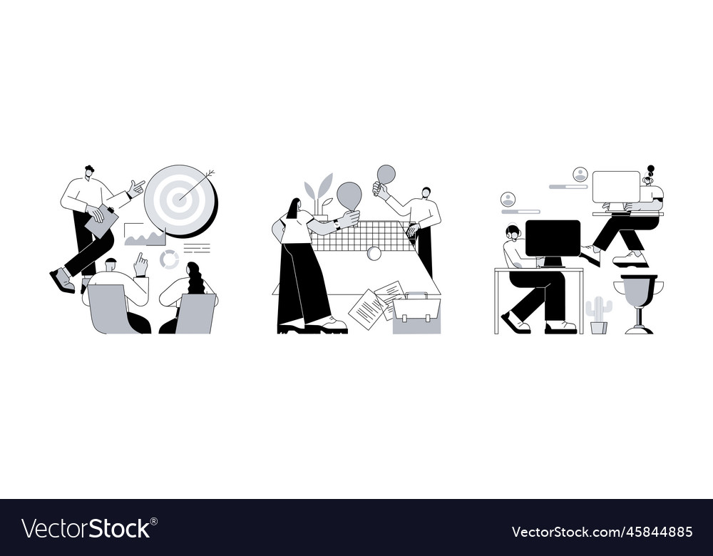 Employee engagement abstract concept Royalty Free Vector Employee engagement abstract concept Royalty Free Vector