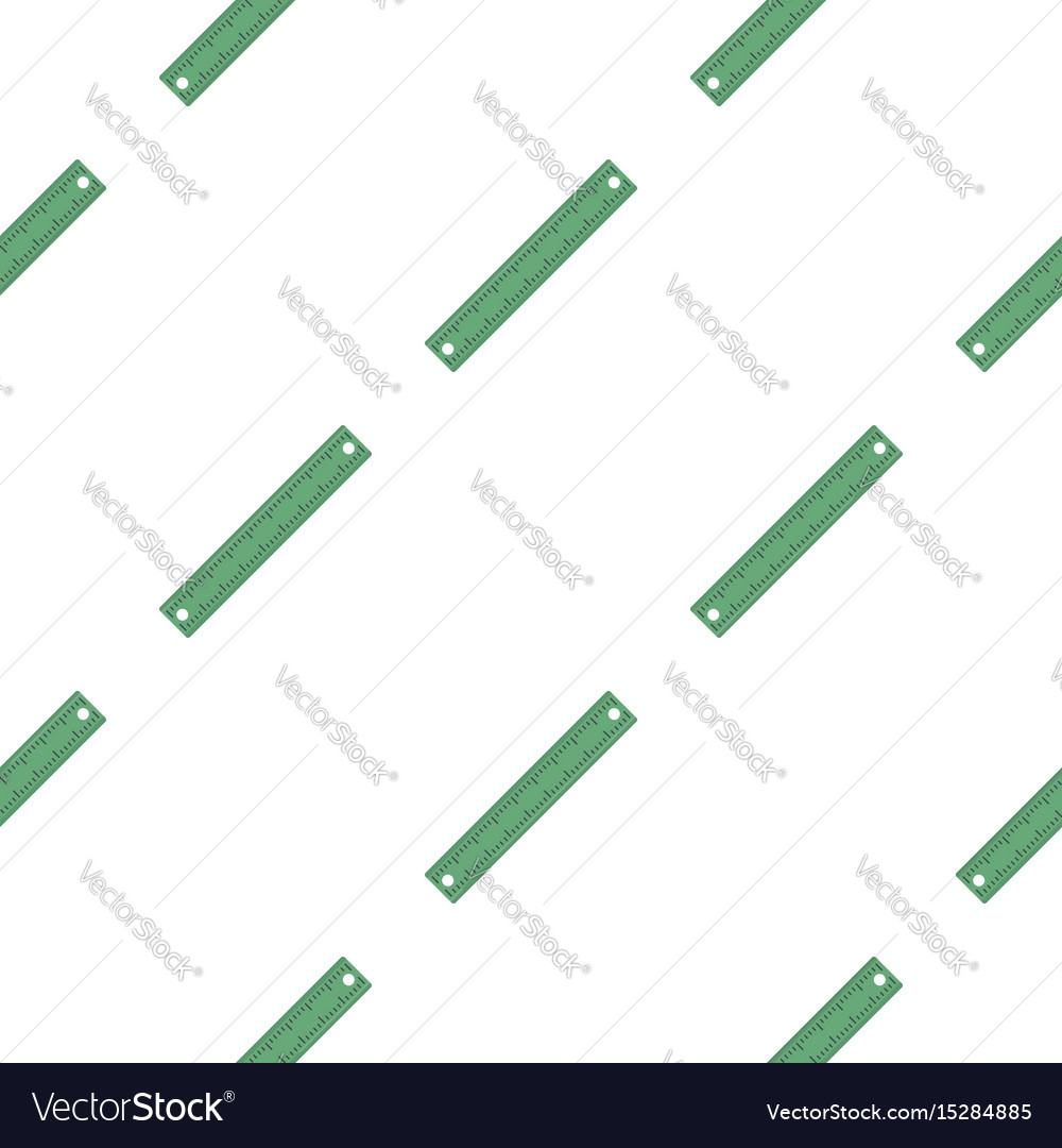 Ruler rectangular shape pattern seamless Vector Image