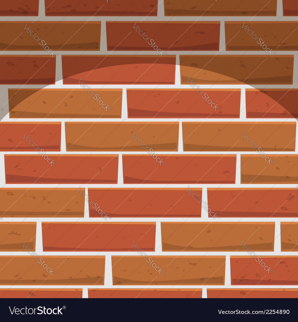 Brick wall pattern Royalty Free Vector Image - VectorStock