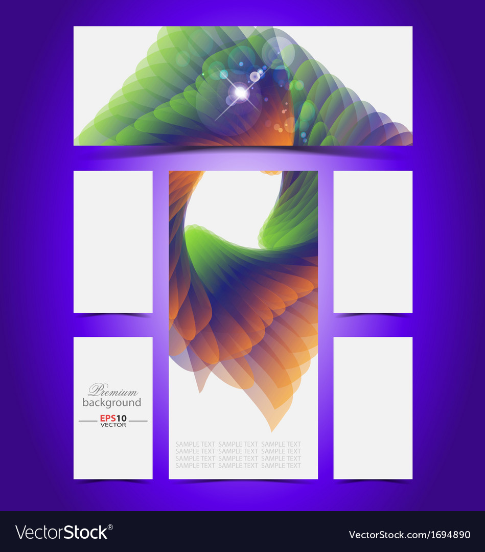 Virtual presentation gallery Royalty Free Vector Image