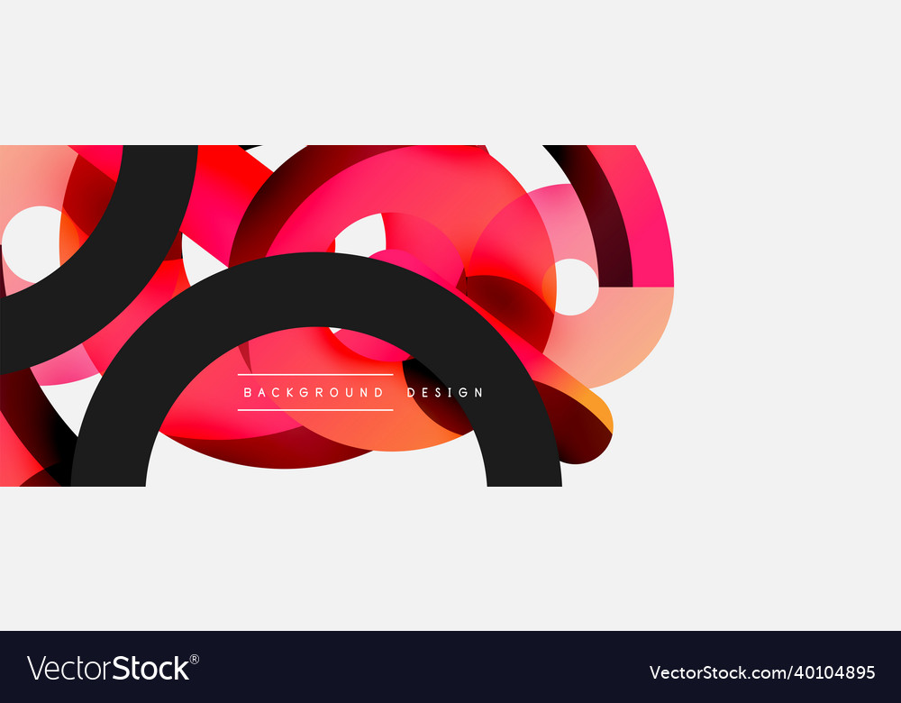 Circle abstract background Royalty Free Vector Image