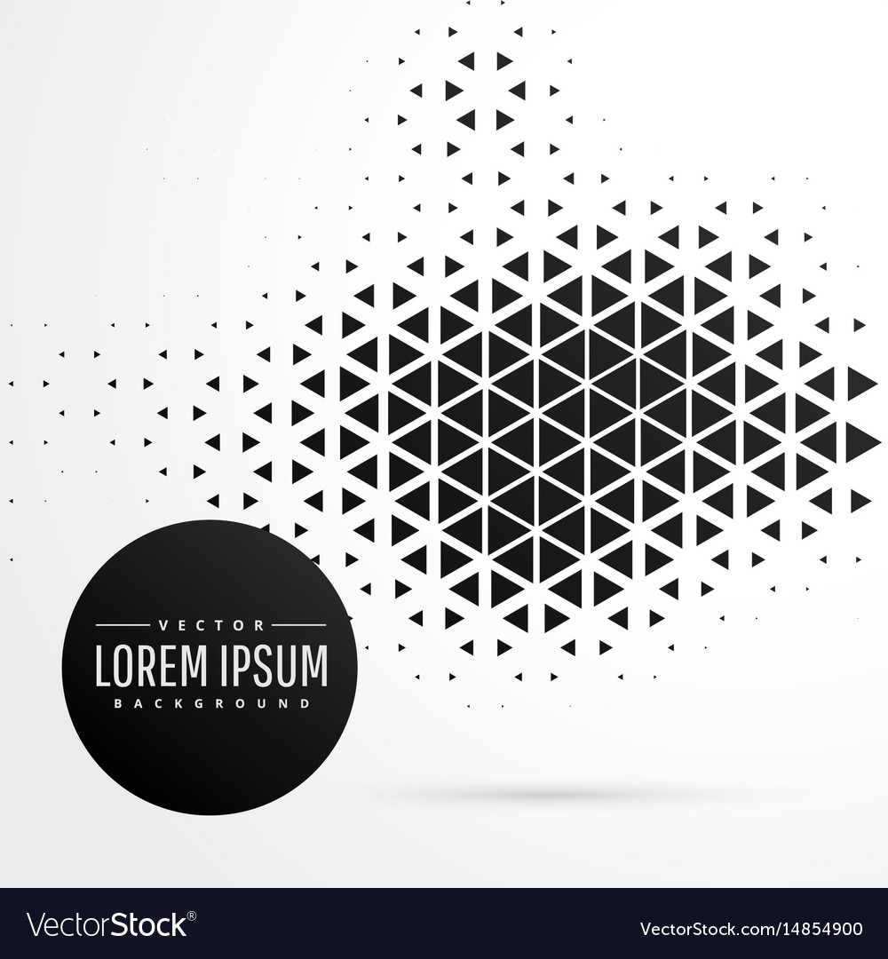 Abstract triangles pattern background Royalty Free Vector