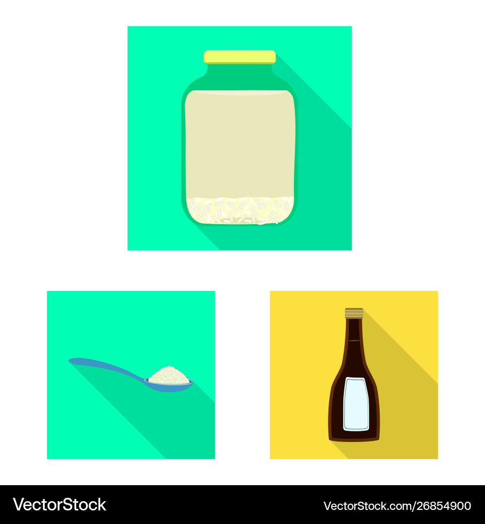 Raw and agricultural logo Royalty Free Vector Image