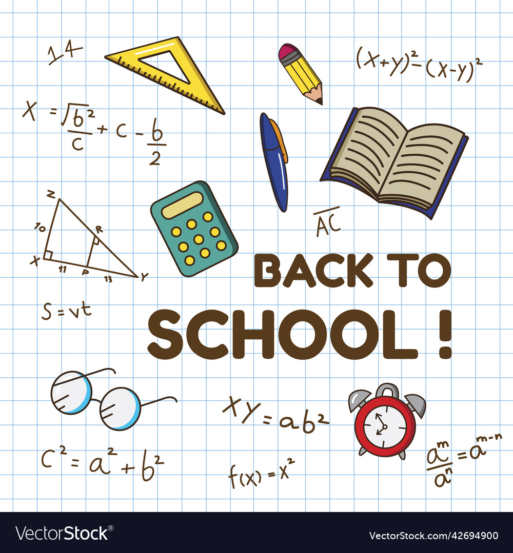 School element Royalty Free Vector Image - VectorStock