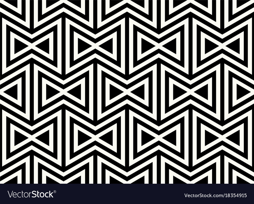 Geometric seamless pattern simple regular Vector Image