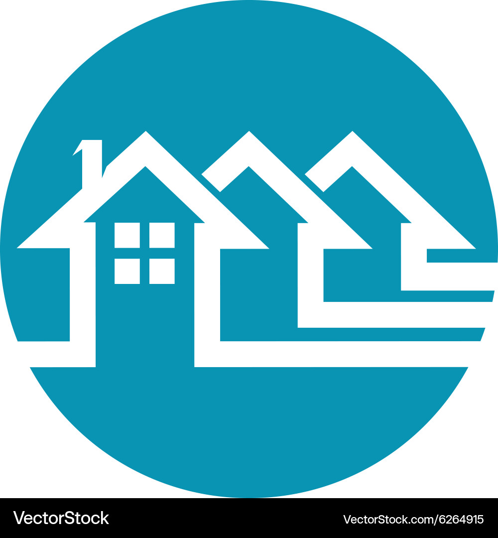 Property logo template Royalty Free Vector Image