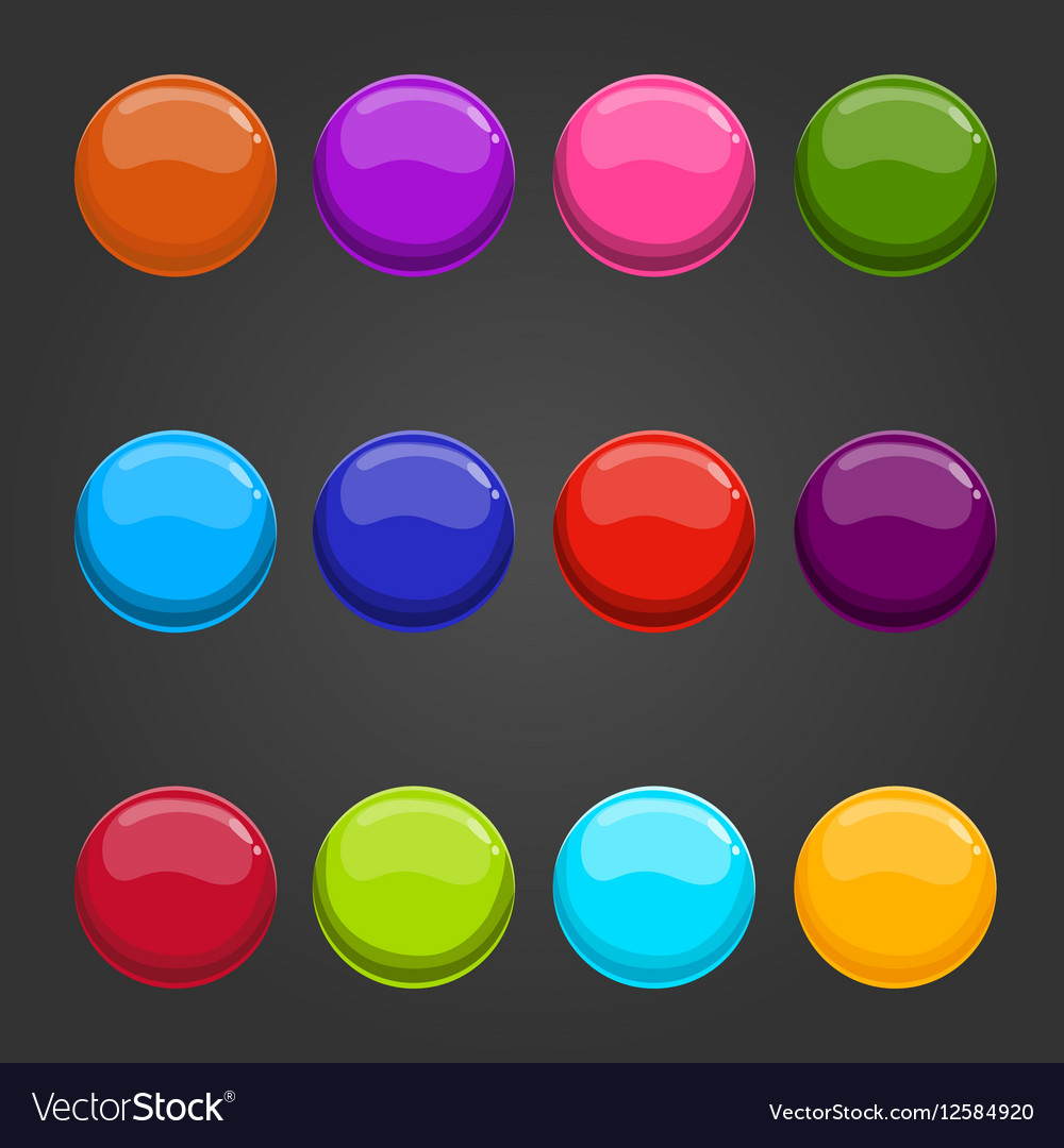 Set of shiny bubbles Royalty Free Vector Image Set of shiny bubbles Royalty Free Vector Image