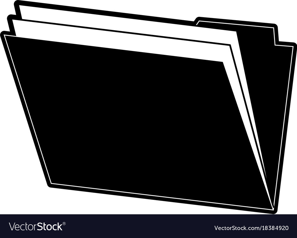 System folder database Royalty Free Vector Image