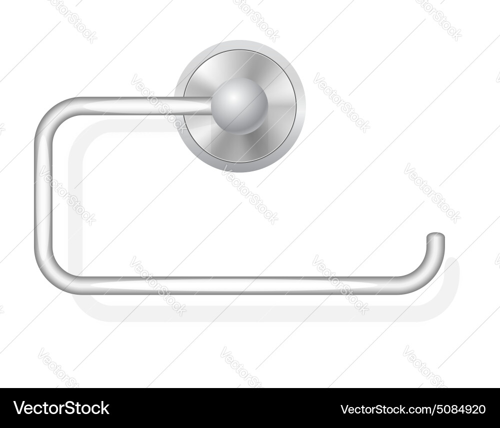 Toilet paper holder 01 Royalty Free Vector Image