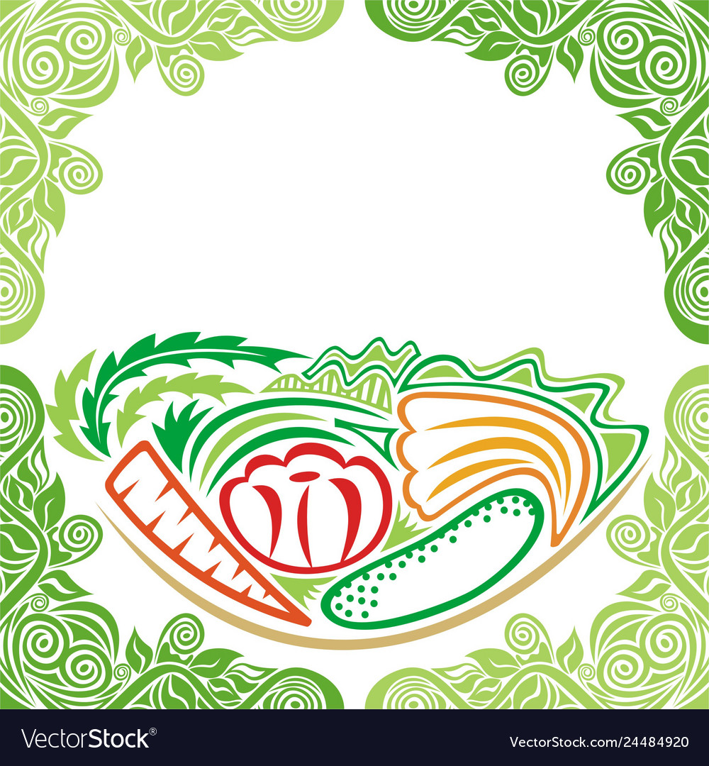 Vegetables Royalty Free Vector Image - VectorStock
