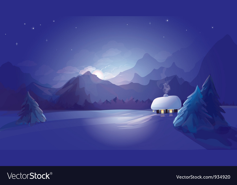 Winter Royalty Free Vector Image - VectorStock