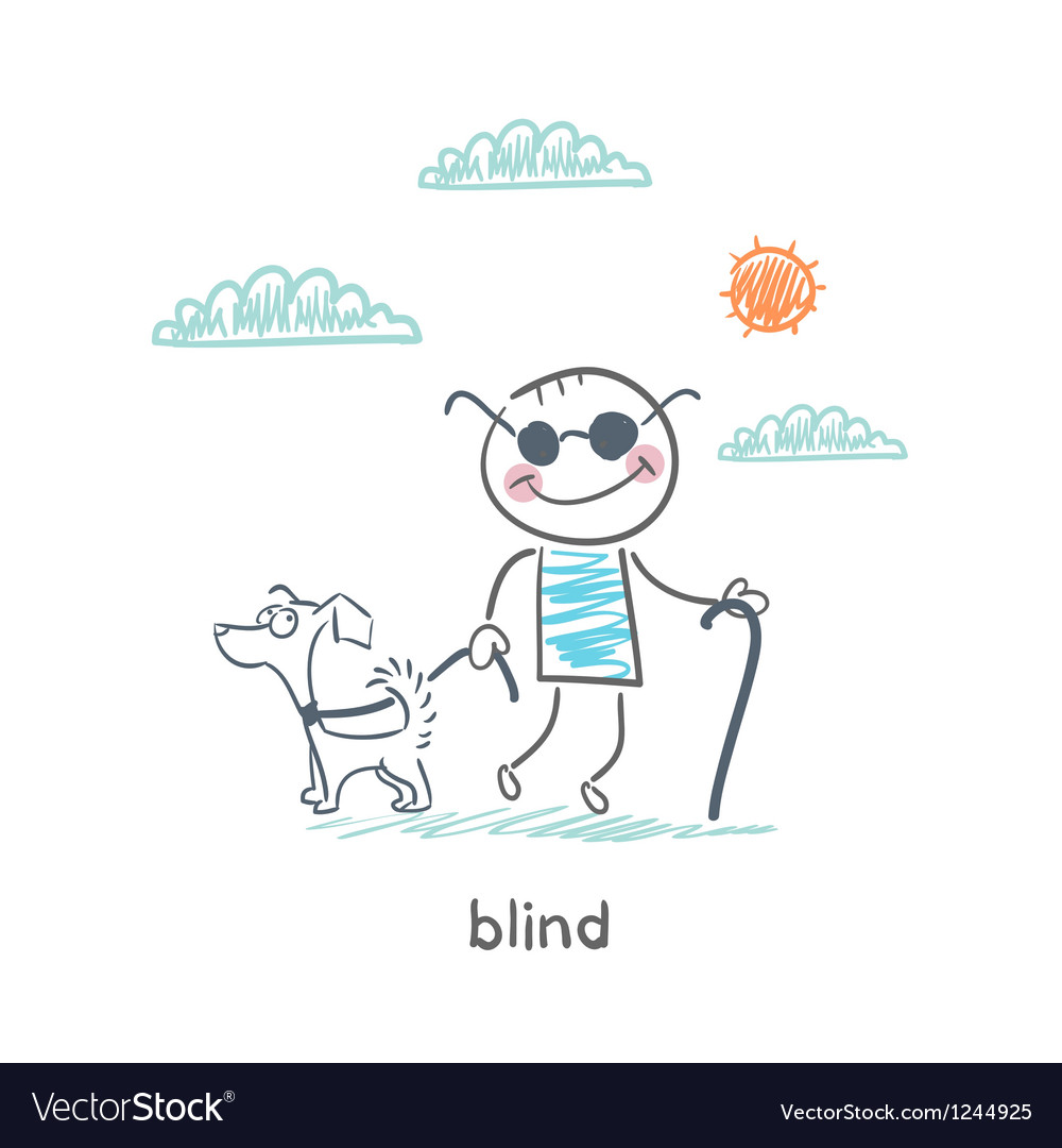 Blind Royalty Free Vector Image - VectorStock