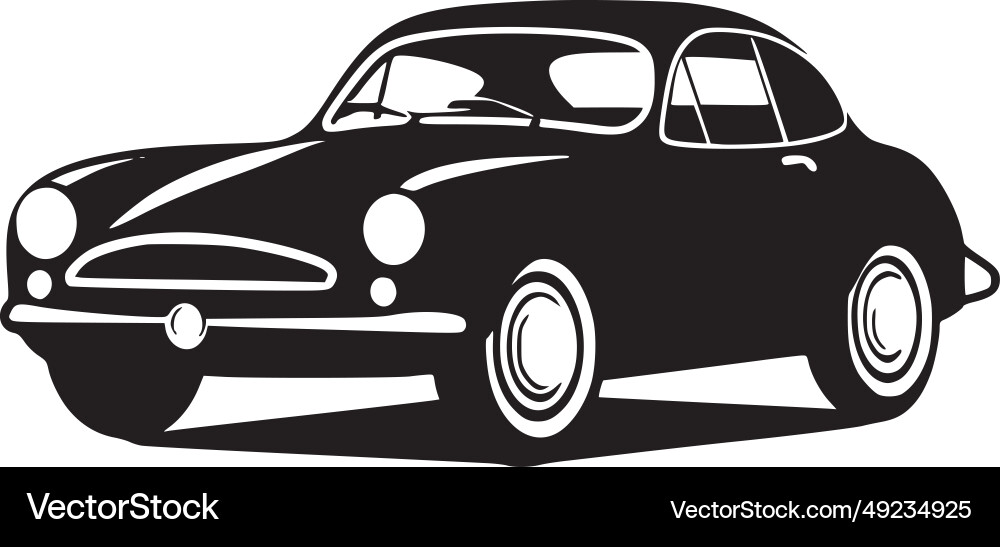 Car - minimalist and simple silhouette Royalty Free Vector