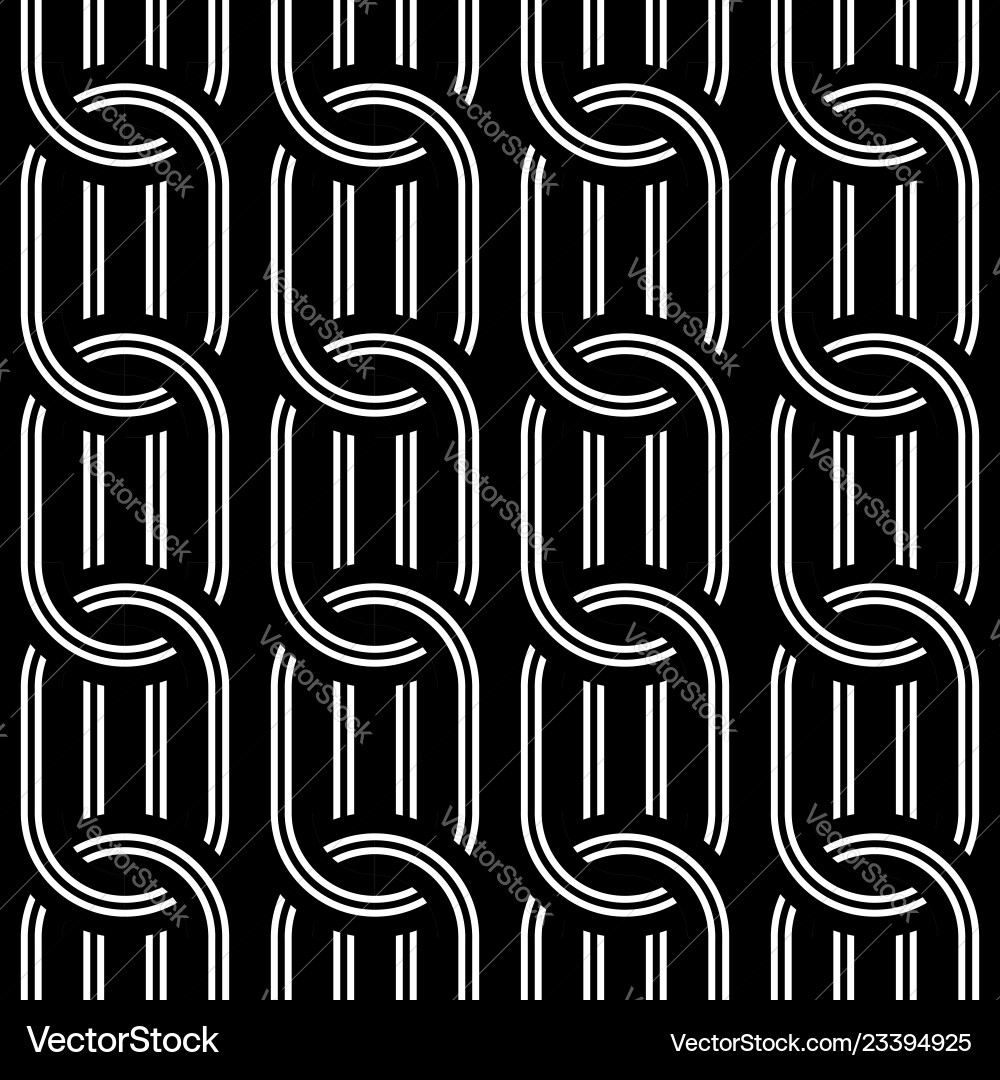 Design seamless chain pattern Royalty Free Vector Image